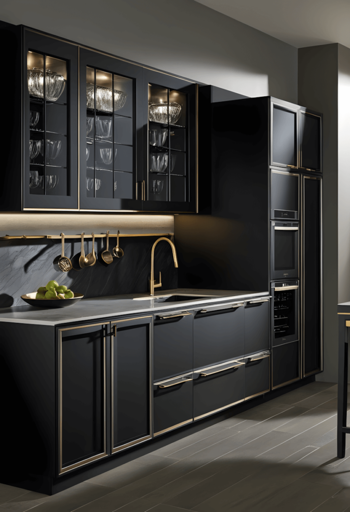 19 Stunning Black Kitchen Cabinets That Blend Bold Design with ...