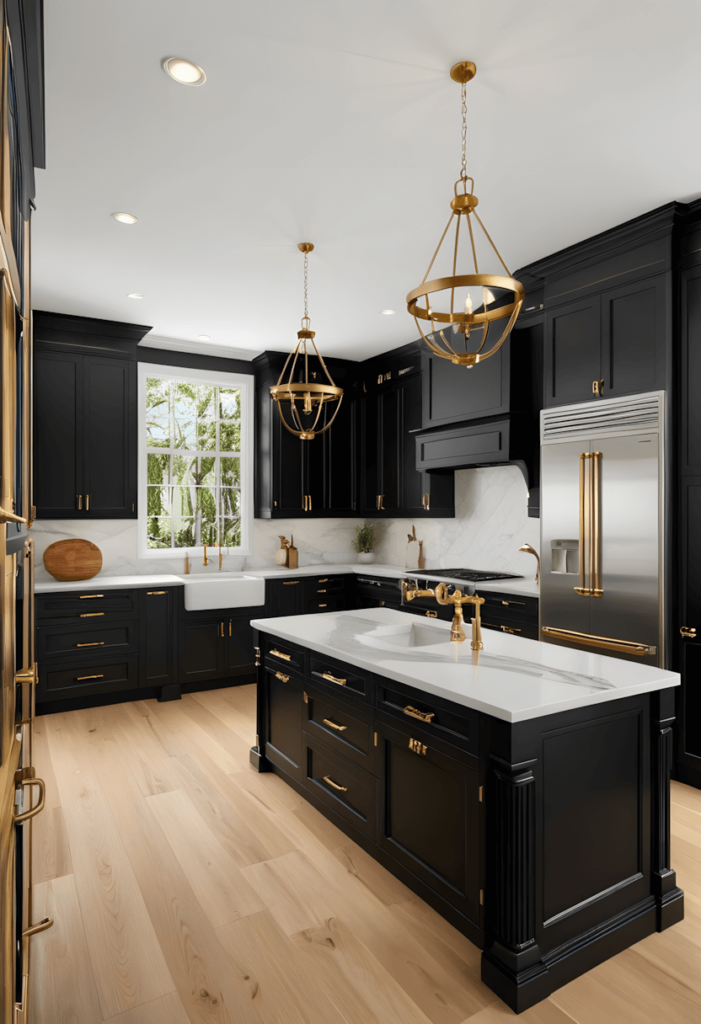 19 Stunning Black Kitchen Cabinets That Blend Bold Design with ...