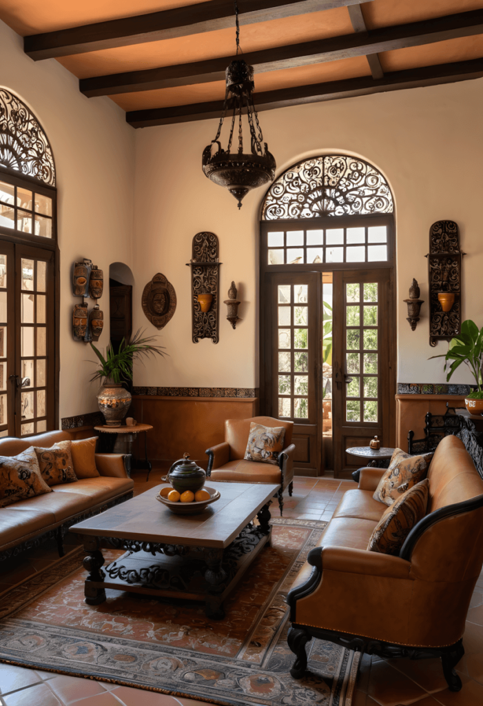 25 Gorgeous Old Spanish-Style Living Rooms to Spark Your Design ...