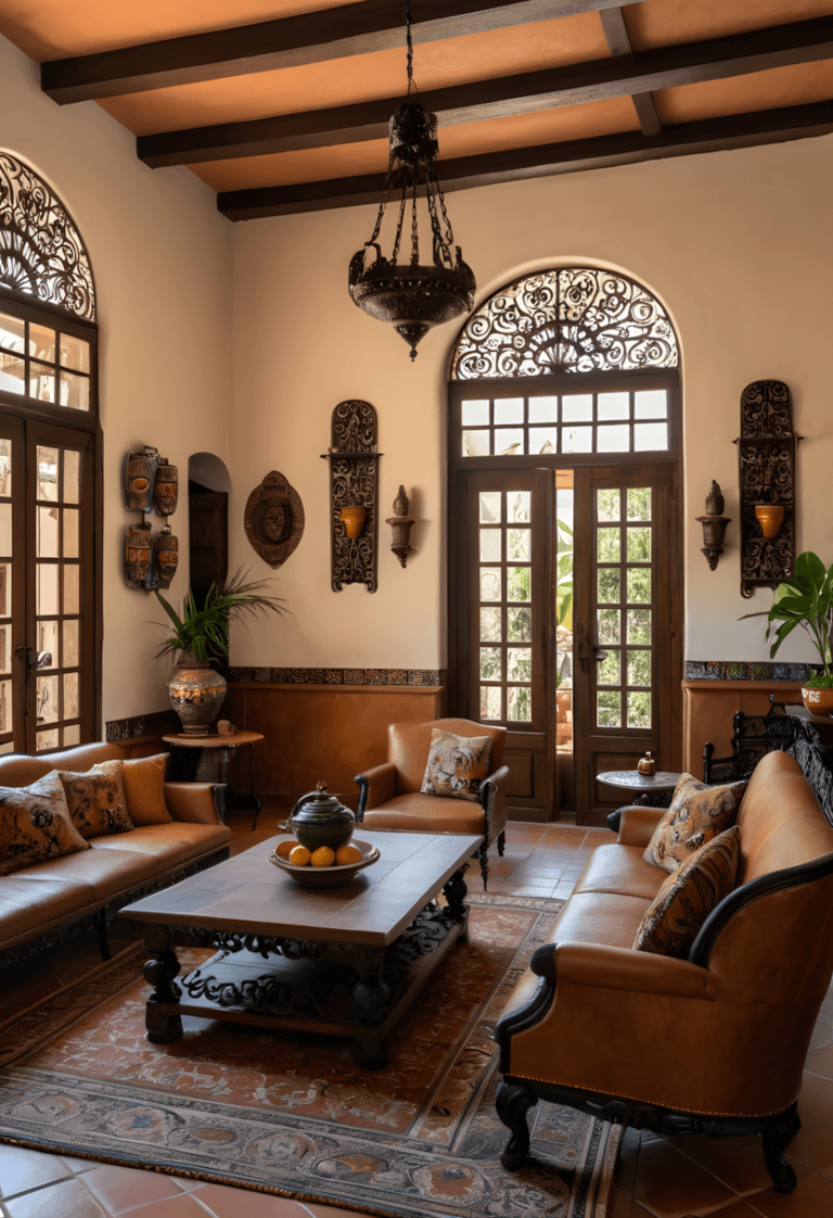 25 Gorgeous Old Spanish-Style Living Rooms to Spark Your Design ...