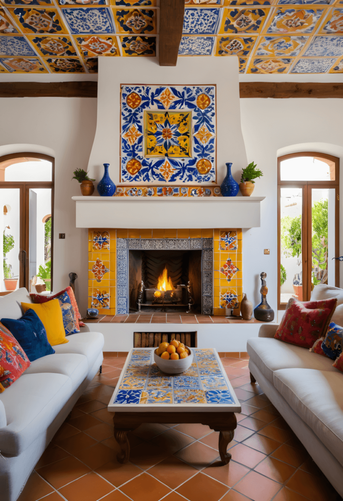 25 Gorgeous Old Spanish-Style Living Rooms to Spark Your Design ...