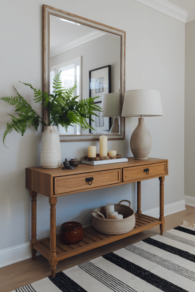 18 Stunning Console Table Ideas to Elevate Your Entryway – Cabin Nook
