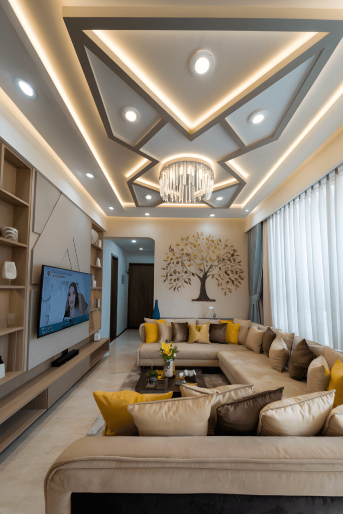 25 Living Room Lighting Ceiling Ideas for a Cozy & Luxurious Space ...