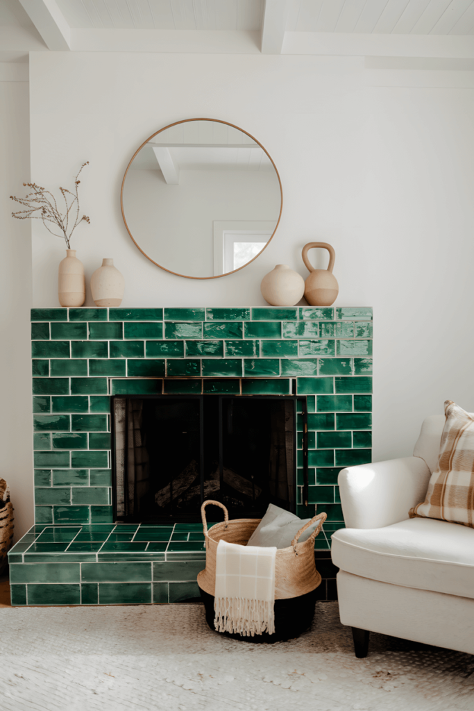 15 Gorgeous Nordic Elegance: Incorporating Green into Your Scandinavian ...