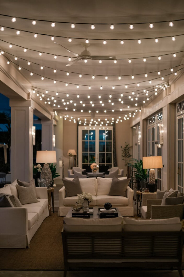 21 Gorgeous Mood Lighting Ideas That Will Make Your Living Room Feel ...