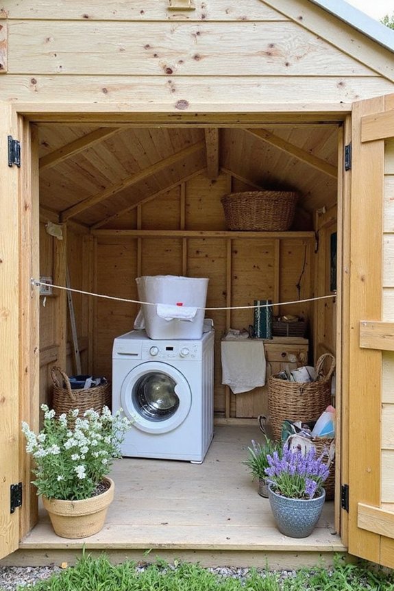 11 Outdoor Laundry Room Ideas That Make Washing Feel Fresh – Cabin Nook